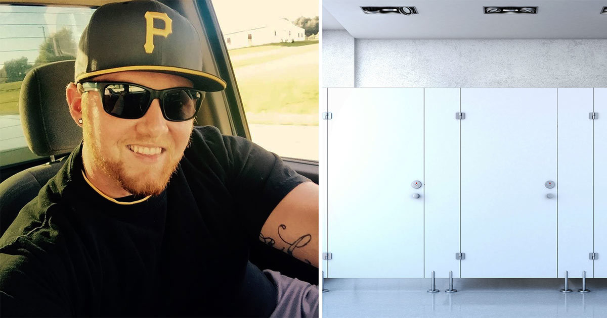 Marcus hører tenåringer le av noe på toalettet - da han innser hvorfor ...